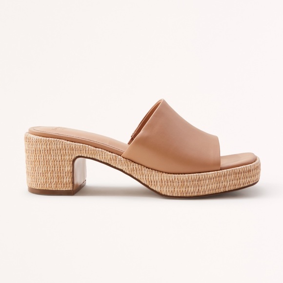 Abercrombie & Fitch | Shoes | Abercrombie Fitch Retro Mule Platform ...